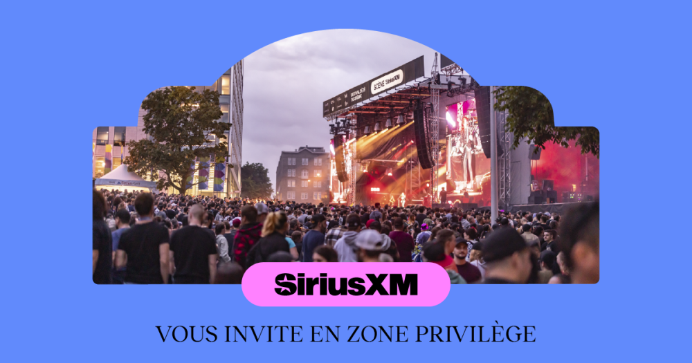 SiriusXM - Zone privilège | Festival d'été de Québec